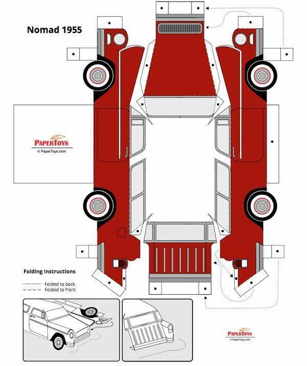 Kumpulan papercraft mobil - Desain Hidupmu