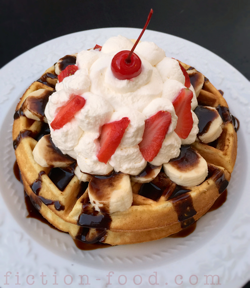 Fiction-Food Café: Galentine's Day Waffle Sundaes | Parks & Recreation