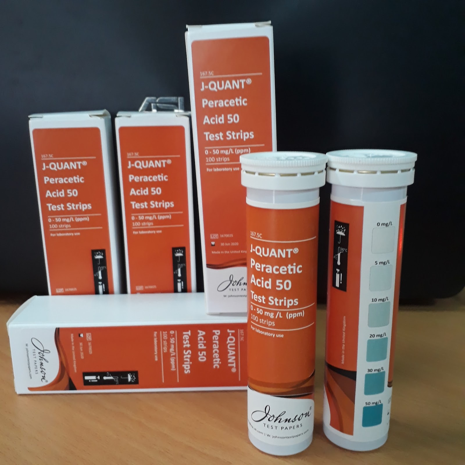 Hóa Chất Bách Khoa: Peracetic Acid Indicator Strips