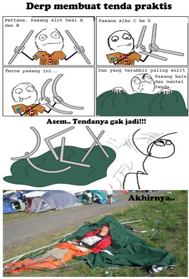 Kumpulan Meme Comic Pramuka Indonesia Part 1 - Kumpulan Materi Pramuka