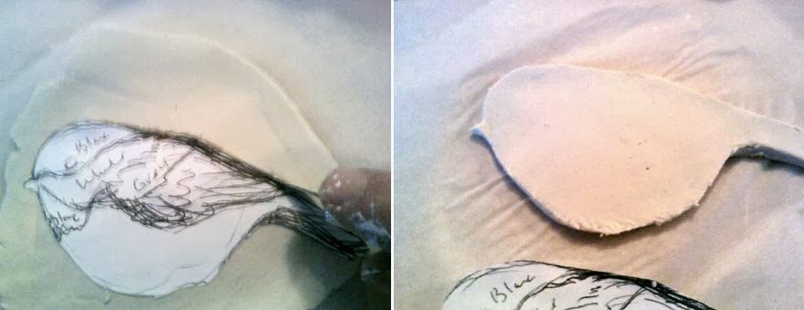 Creative Paperclay® air dry modeling material: Chickadee Winter Wall ...