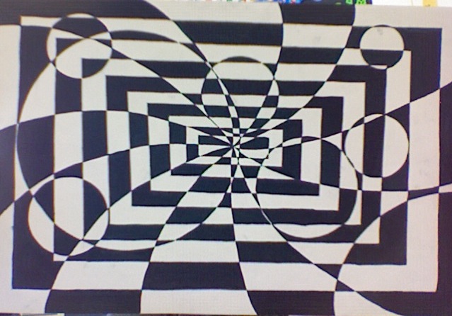 DMS ART: 6th Grade Op Art-Optical Illusions