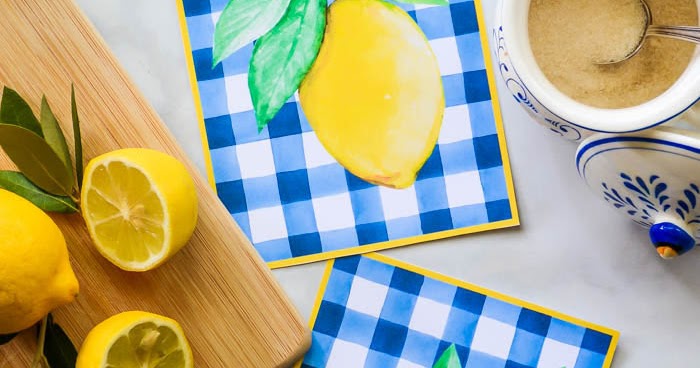 Printable Lemon Kitchen Art | i should be mopping the floor