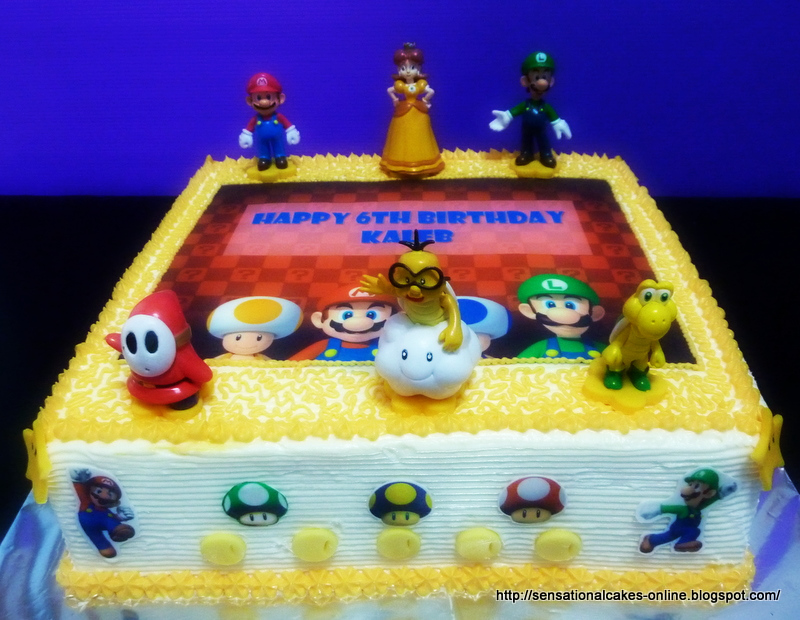 Cake Inspiration: Super Mario and Friends Birthday Cake Singapore , 2D ...