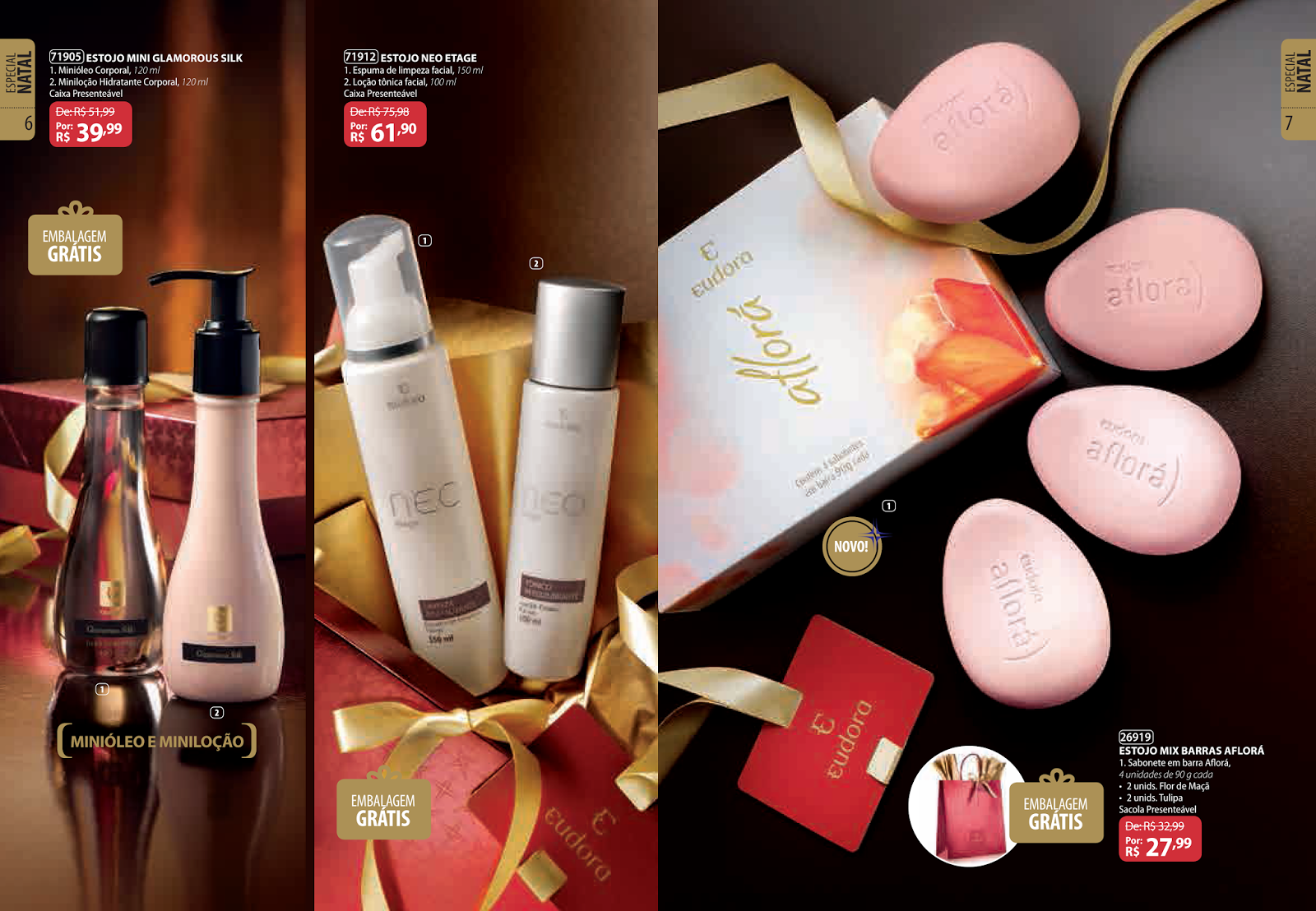 EUDORA : EUDORA - KITS NATAL 2016