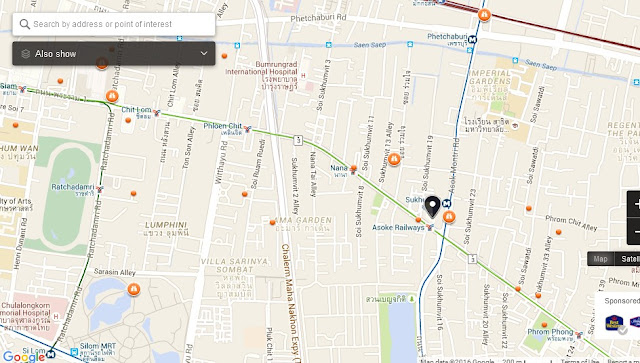 Terminal 21 Bangkok Map - Tourist Attractions in Bangkok Thailand ...