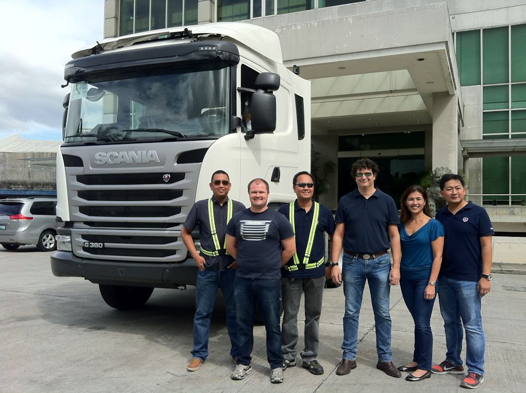 First Scania Truck Rolls Off Philippine Assembly Line | CarGuide.PH ...