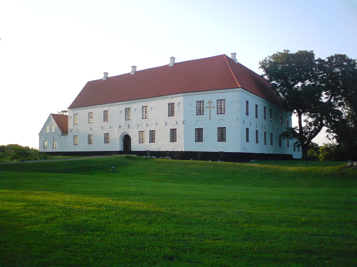 Church and Manor in Denmark: Odden Manor and Mygdal church, Region ...