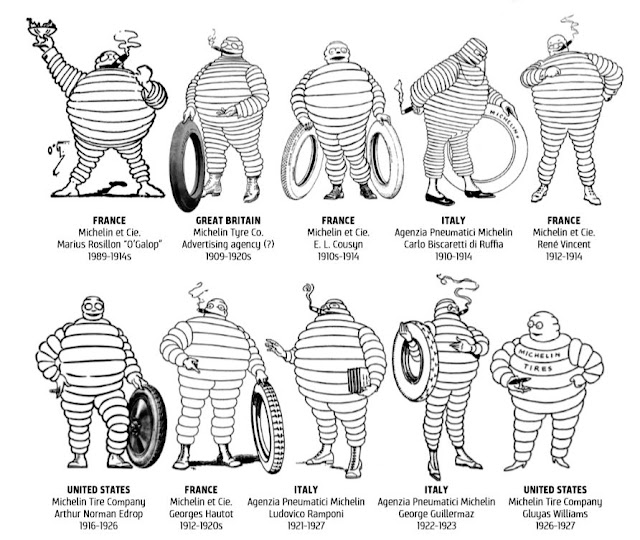 Just A Car Guy: the different graphic interpretations of Bibendum ...