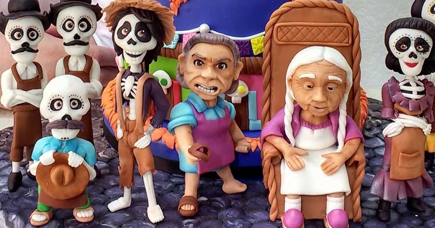 Coco Birthday Party Fiesta de cumpleaños PASTEL COCO PIXAR DISNEY ...