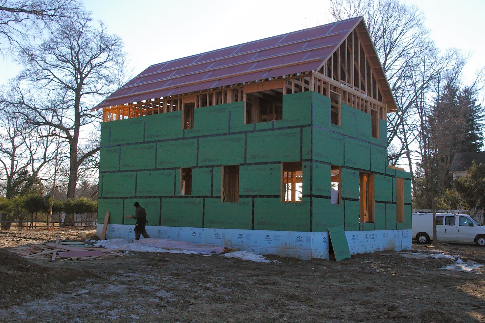 The New House Next Door: Sheathing Part II