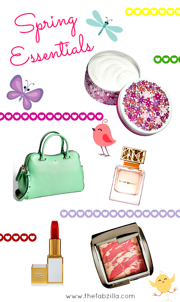 My Top Five Spring Essentials - thefabzilla