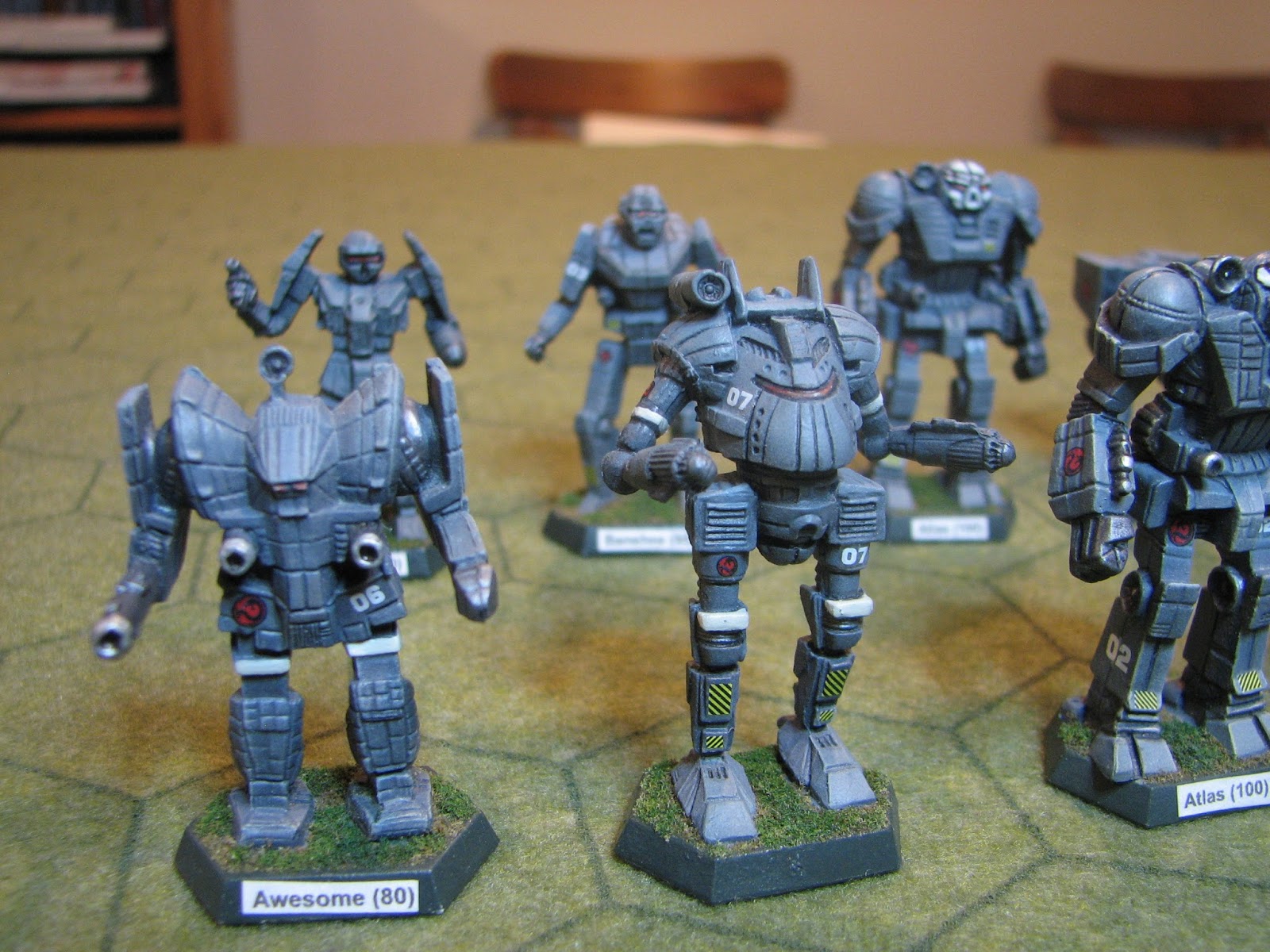 15mm Sci Fi Small Soldiers: House Kurita Battlemechs - Genyosha