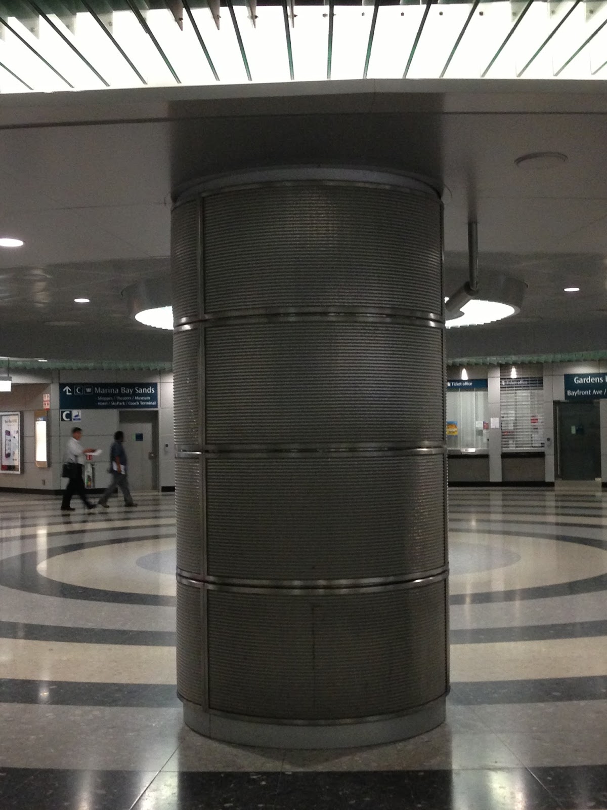 MRT station (Bayfront): The transport facilities featured in Bayfront ...