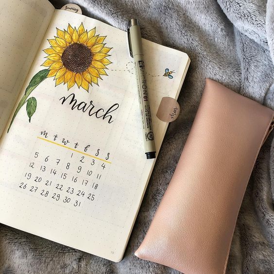 BULLET JOURNAL: Ideias de Capas MARÇO - BLOG ALINE RIBEIRO