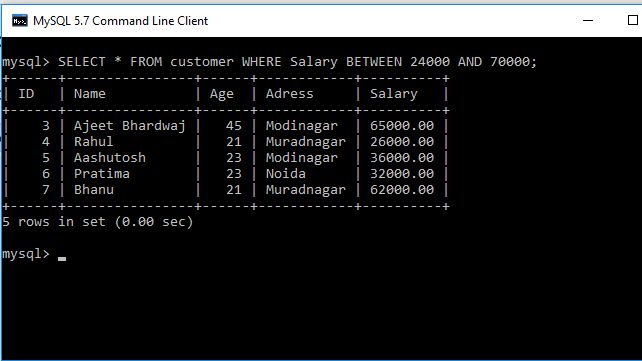 Learn SQL : How to delete the data from the table, The select statement ...