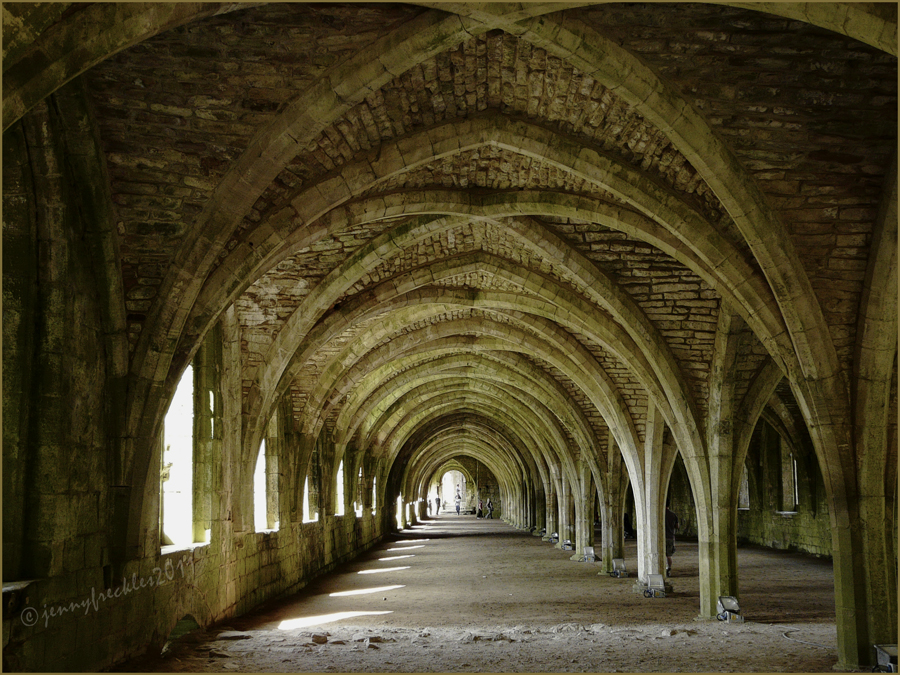 Saltaire Daily Photo: The Cellarium, Fountains Abbey