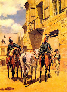 Painting of Jean Louis Ernest Meissonier artist, Jean Louis Ernest ...