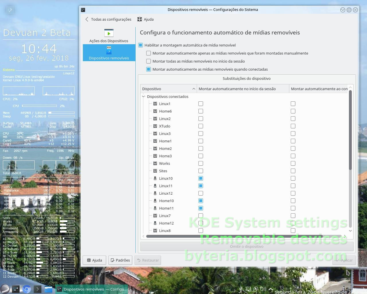 Byteria: Devuan 2.0 “ascii” Beta KDE