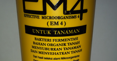 EM4 pertanian untuk tanaman - Ayo-Berkebun