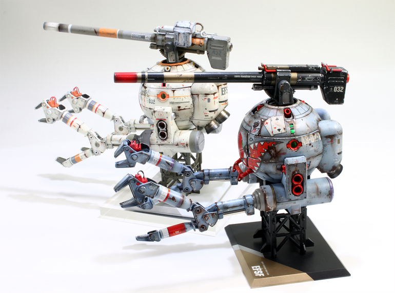 Custom Build: MG 1/100 RB-79 Ball Ver. Ka "Detailed"