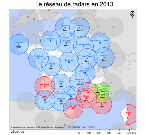 Equus Weather: Weather Forecasting in France Part II: Radar Coverage