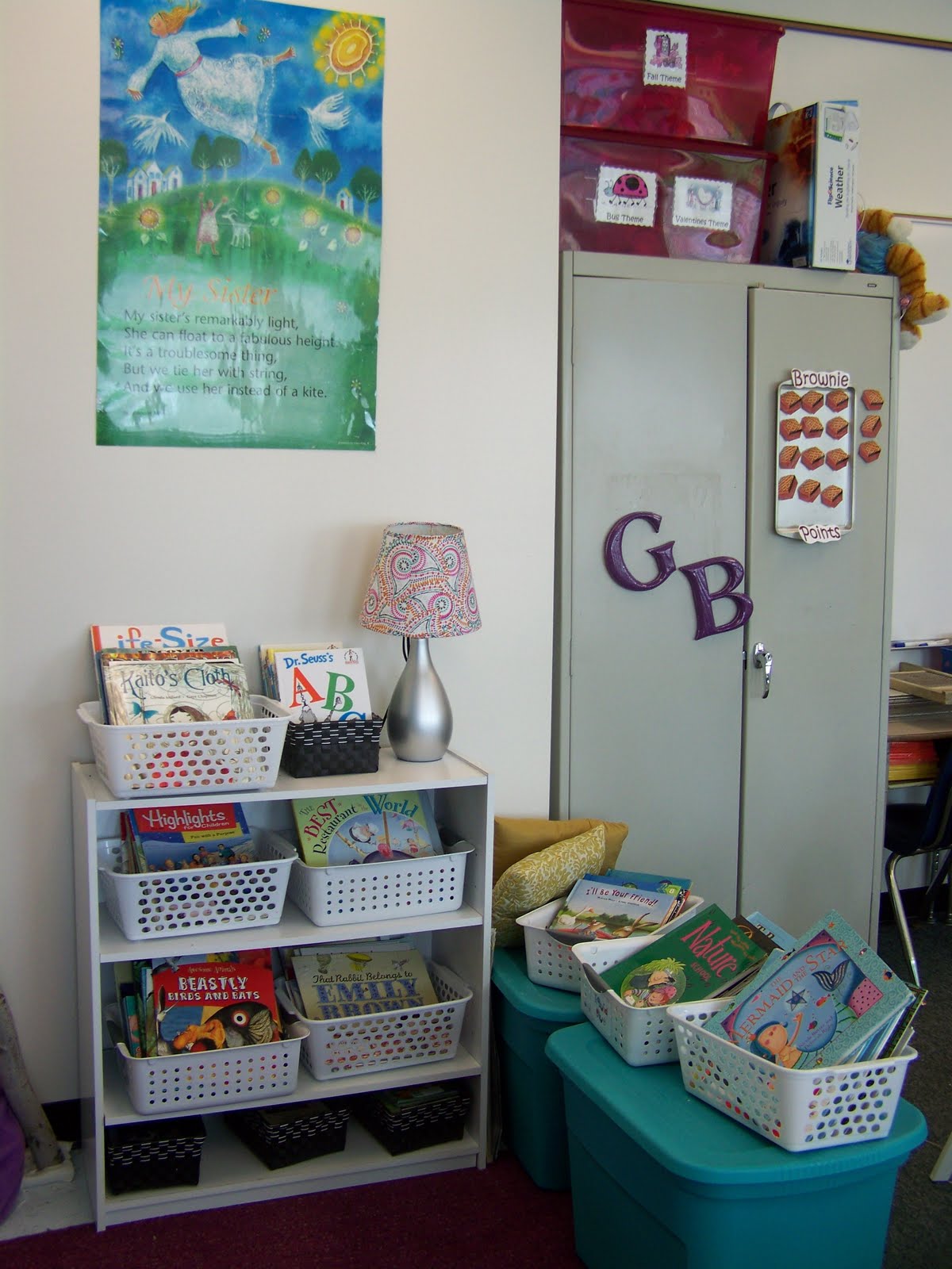 You Can Make The Sun Shine Anytime!!!: Classroom Library and Safe Place