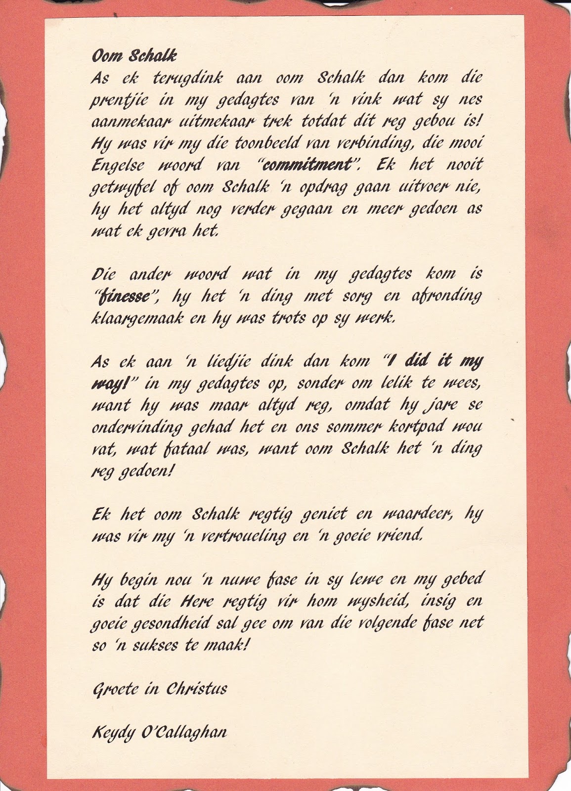 Die jongste seun van meneer en mevrou S.W. Pienaar van De Aar ...