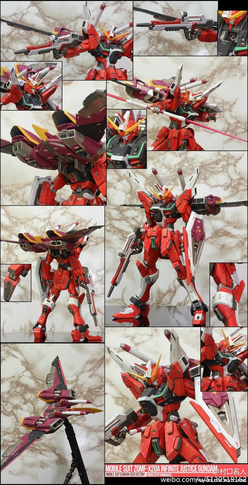 Custom Build: MG 1/100 Infinite Justice Gundam "Improved"