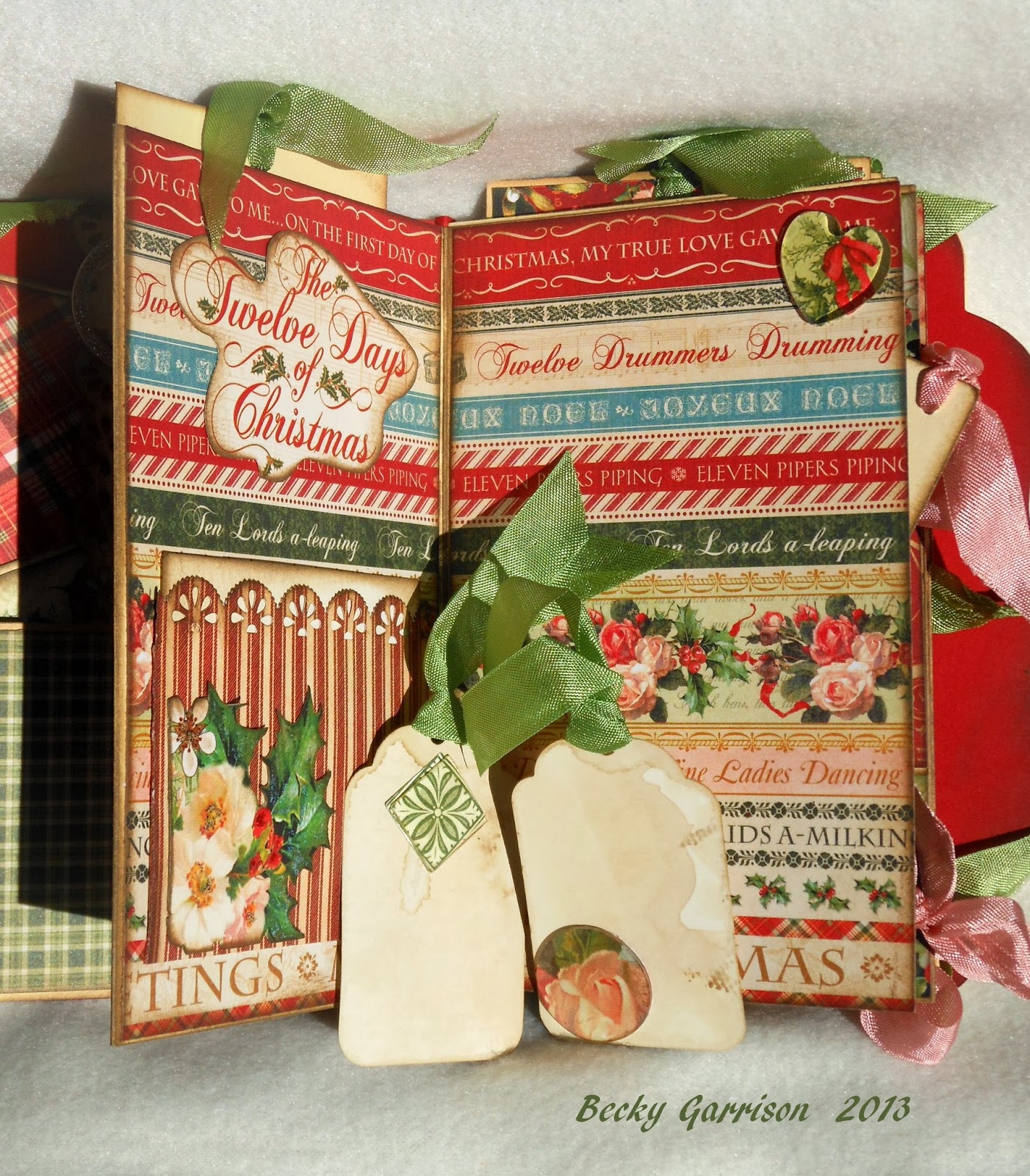 The Capricious Crafter: Sharing ... Graphic 45 'Twelve Days of ...