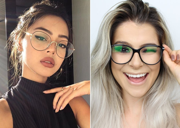 Como escolher o óculos de grau certo para o seu rosto - O que elas Dizem
