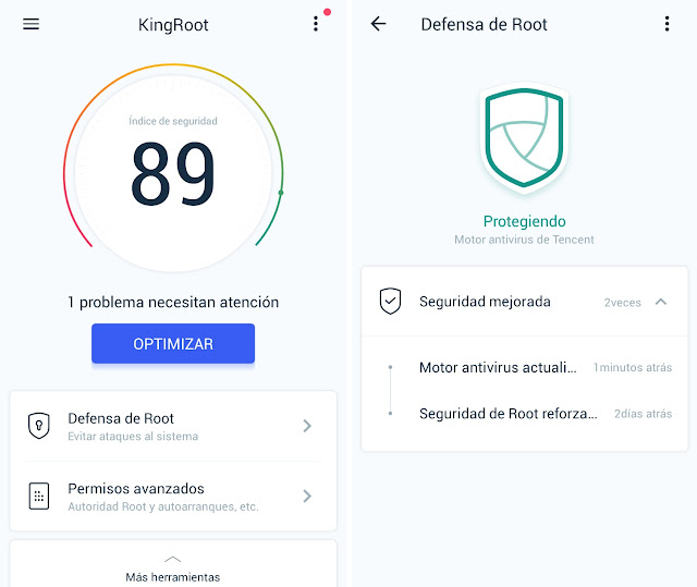 Que es Kingroot y para que sirve, opciones y configuraciones
