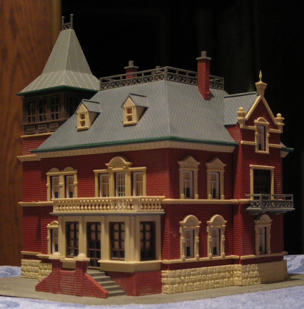 Jim's Junk!: "Model Power"'s "N" gauge "Victorian House" kit build up ...