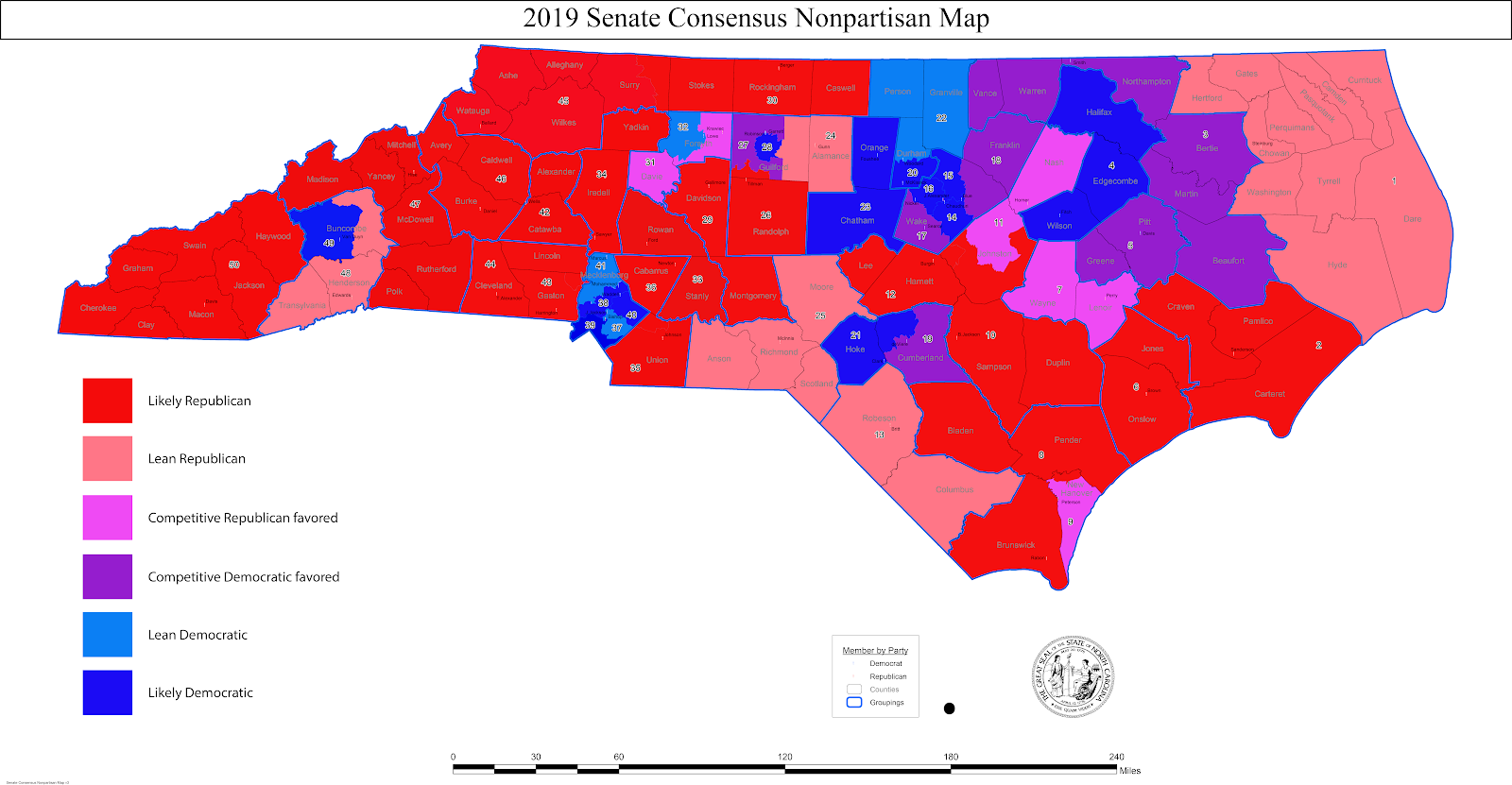 An analysis of the newly drawn legislative maps.