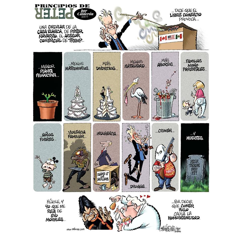 Vivir en Tlatelolco: El TLCAN un divertimento