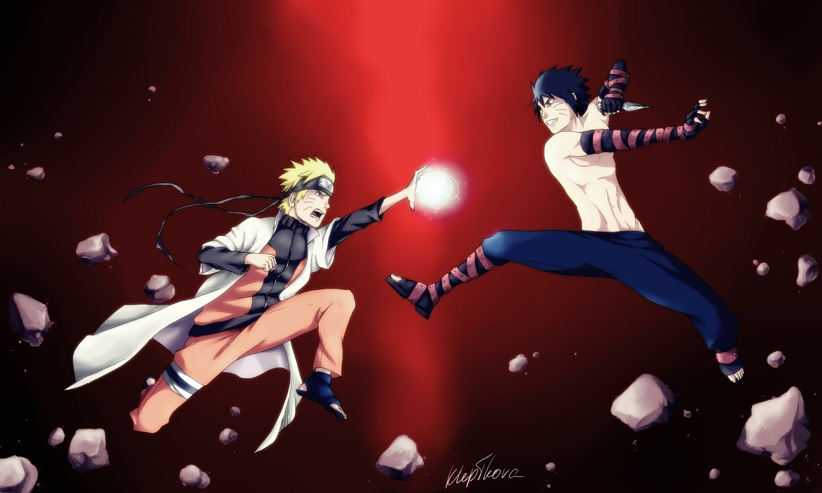 Photo anime: Naruto vs Menma