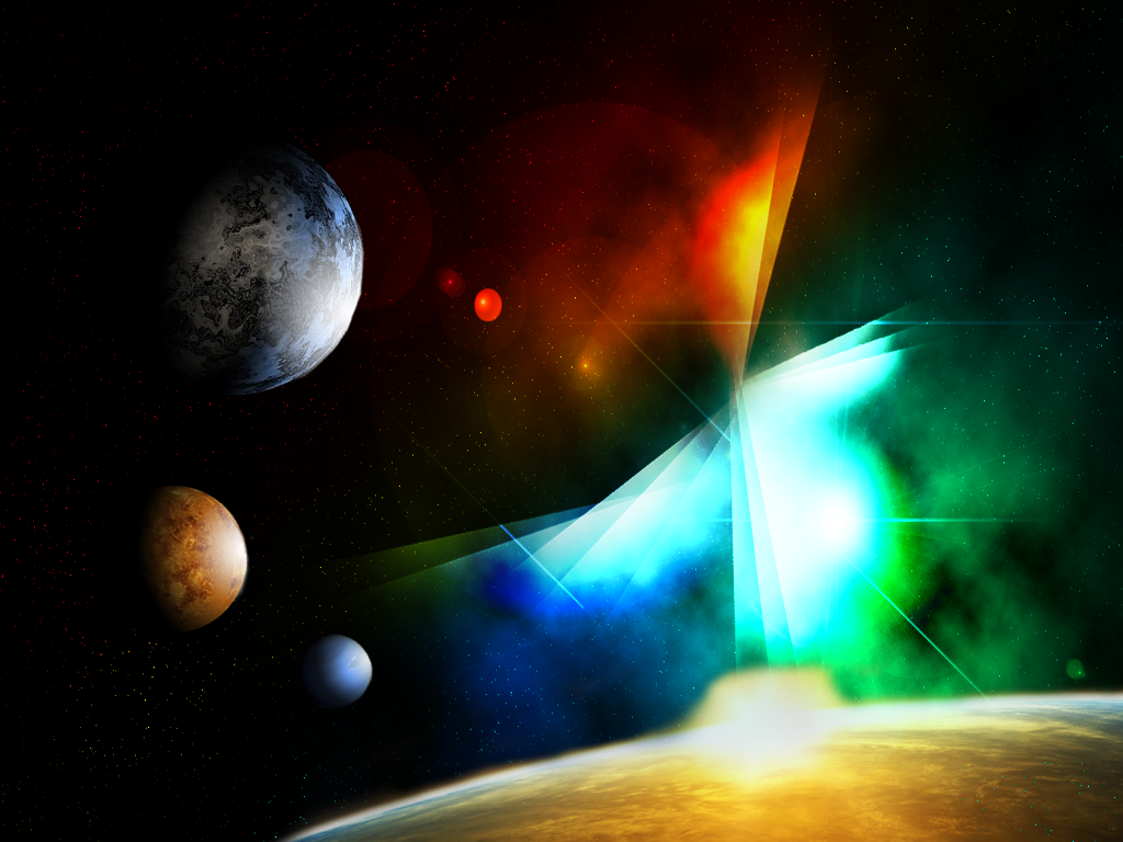 Computer Art: Space Painting