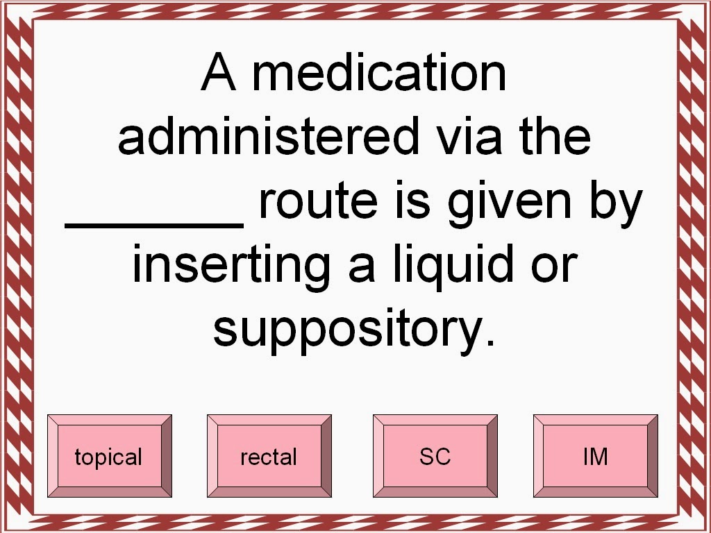 Student Survive 2 Thrive: Medication Administration Practice Test