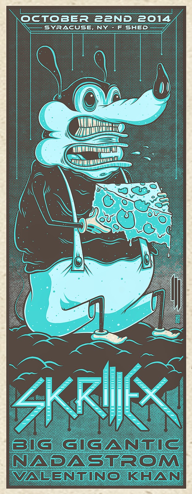 INSIDE THE ROCK POSTER FRAME BLOG: Jim Mazza Eric Church & Skrillex ...