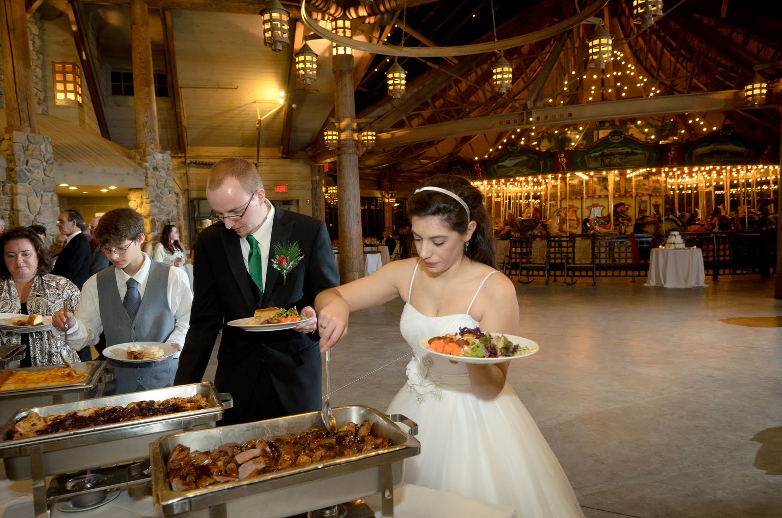 Dinner at Christina's: Wedding Eats