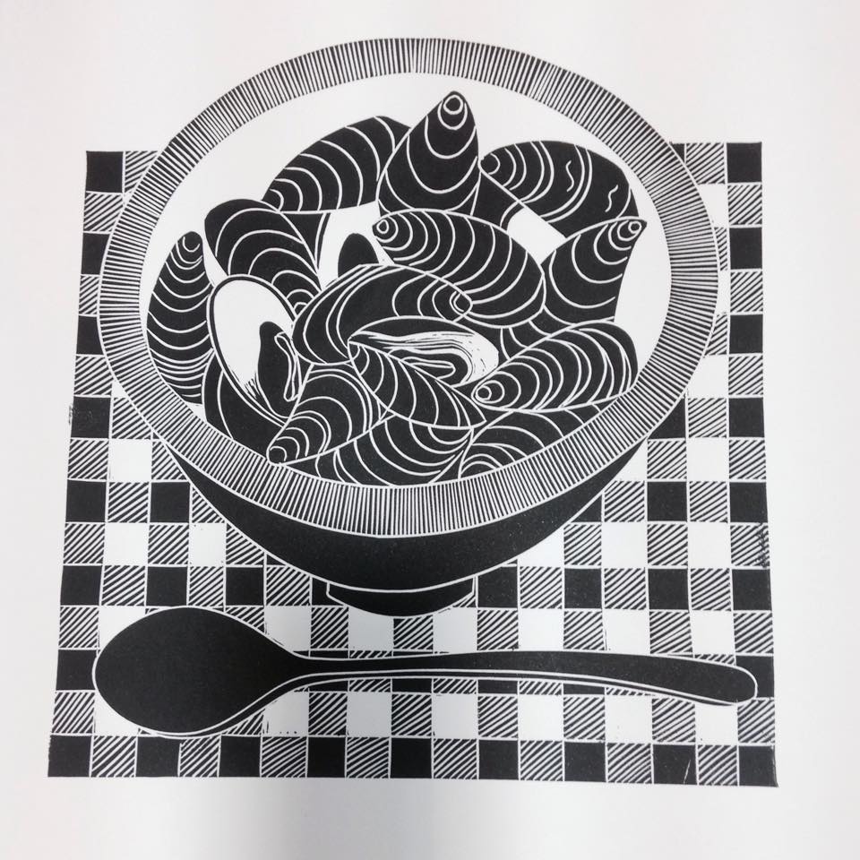 Pinzellades al món: Il·lustracions de Jan Brewerton: ens fiquem a la cuina