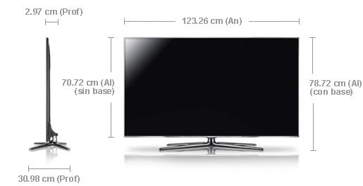 Televisores LCD, LED y OLED: Smart TV Samsung 55" UN55D8000 Series 8