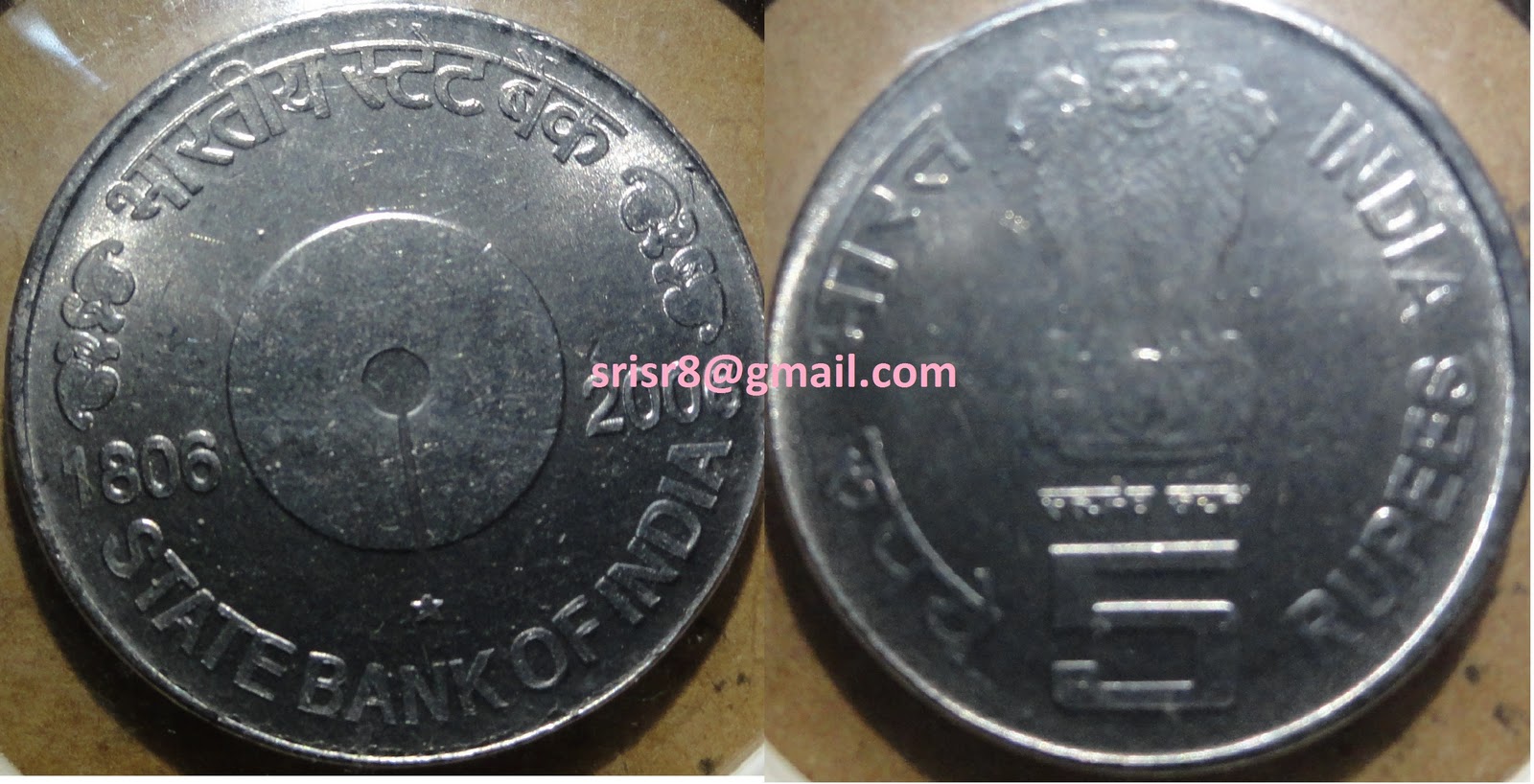 Republic India Coin Collection: Commemorative 5 Rupee Coins
