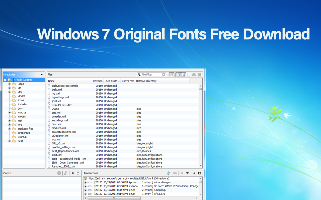 Download Windows 7 Original Fonts .Windows7 का Original font डाउनलोड ...
