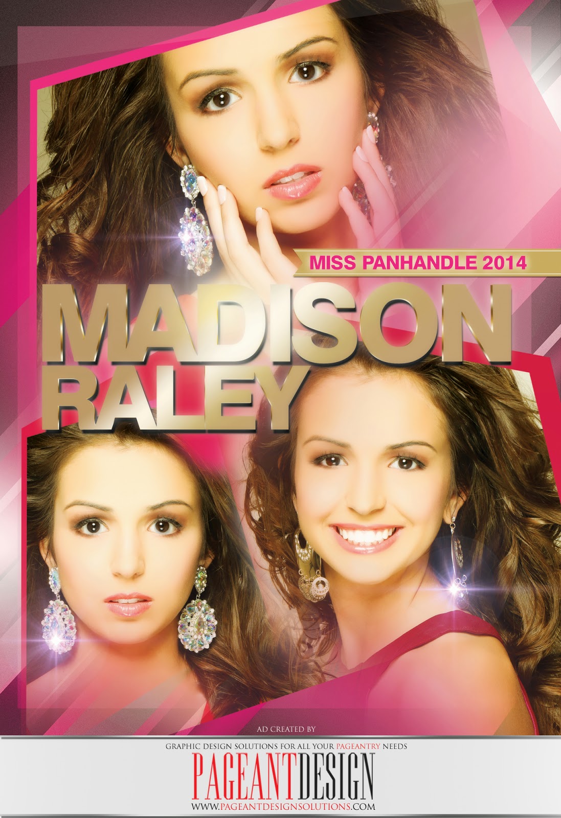 PAGEANT DESIGN | blog: Check Out Some Of Our Latest Pageant Ad Design Work!