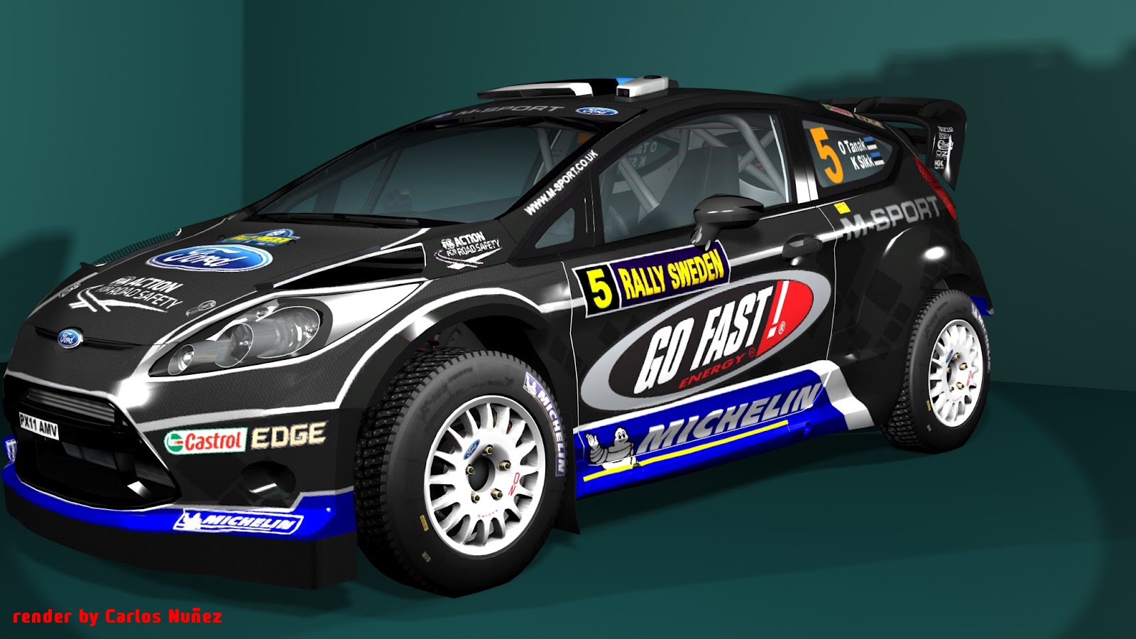 RBR+: NEW skin Fiesta WRC Tanak