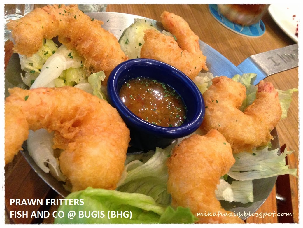 mikahaziq: Halal Food Singapore : Fish and Co Restaurant @ Bugis (BHG)