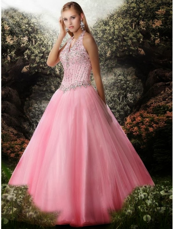 Raining Blossoms Prom Dresses: Reveal Your Beauty with Sweet Pink Prom ...