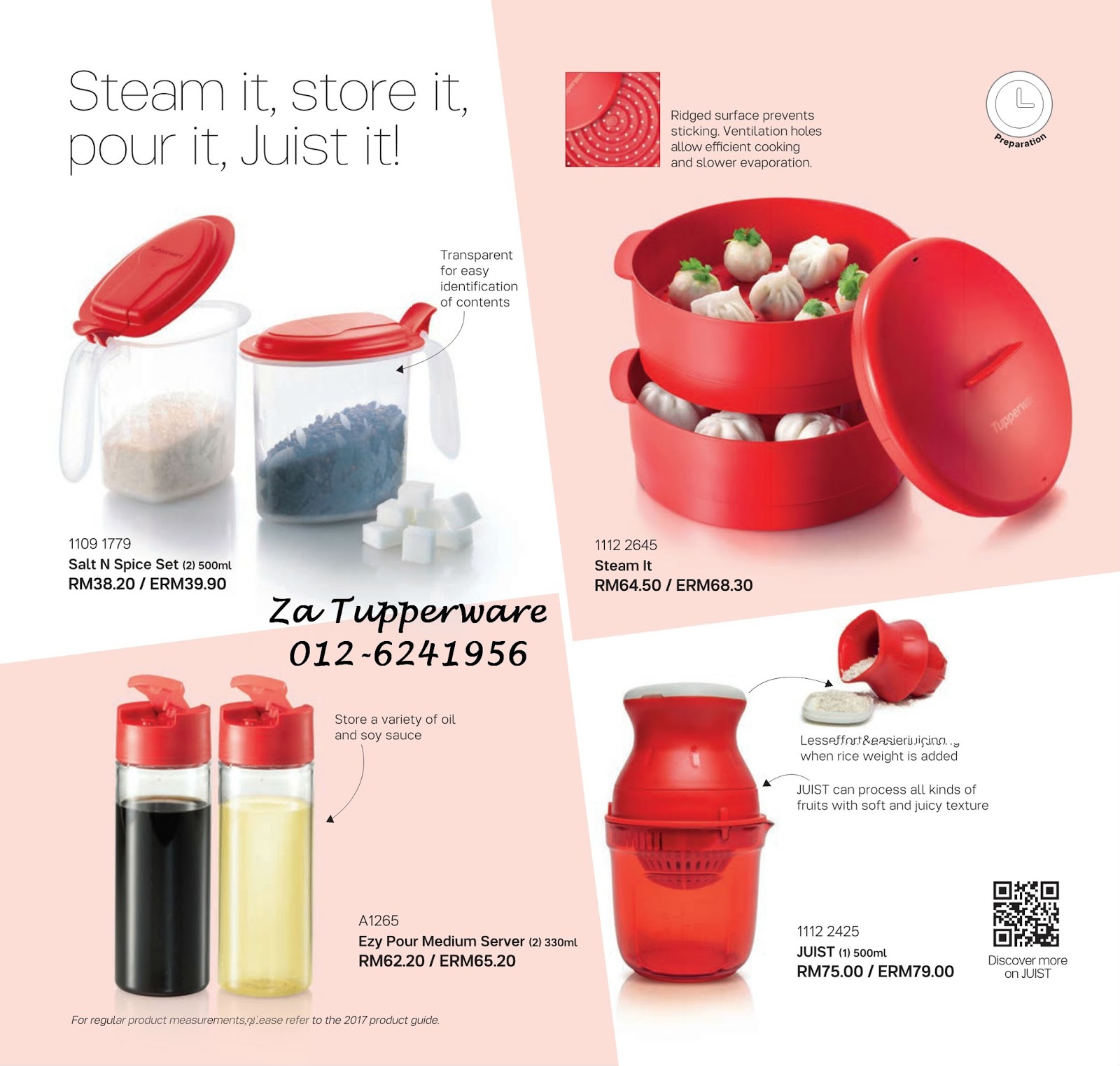 Za Tupperware Malaysia : Catalogue 1st October - 12th November 2017