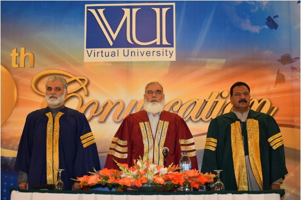 Education 4u: 10th Convocation Of Virtual University Held At Faisalabad